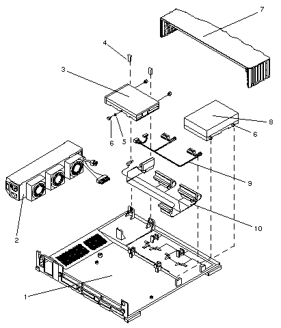 SS10/II - Parts - Sun-4m System - SPARCstation 10SX